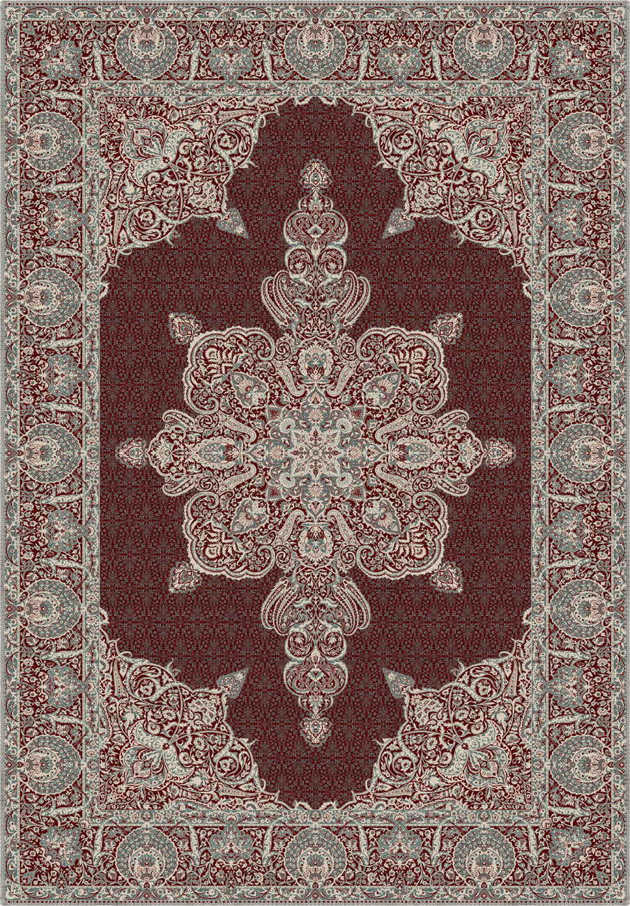 Farinda Burgundy Persian Rug | Rugette Oriental Rug