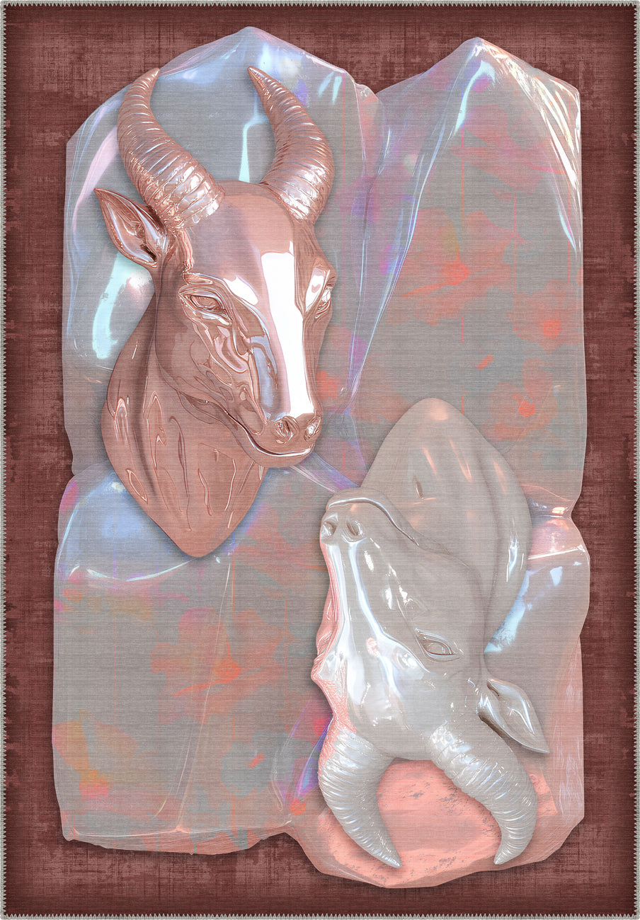 Duality Surrealist 3D Rug | Rugette Contemporary Rug