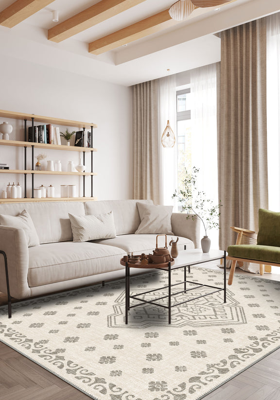 Selma Berber Ivory Rug | Rugette Scandi Rug